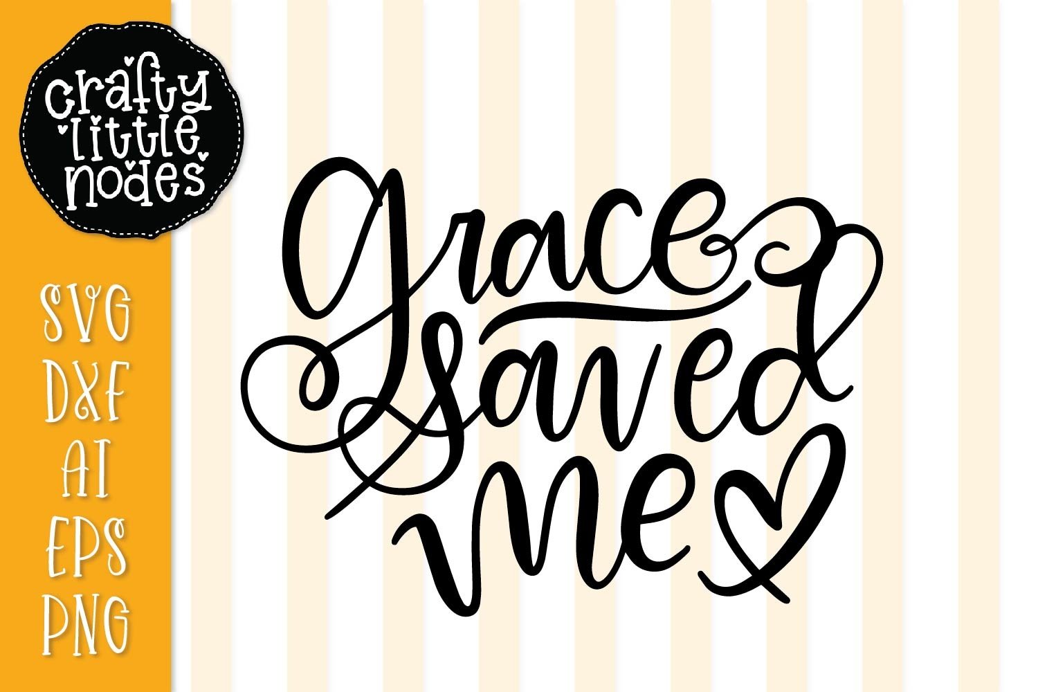 Grace Saved me - Christian - Hand Lettered SVG (196660) | SVGs | Design ...
