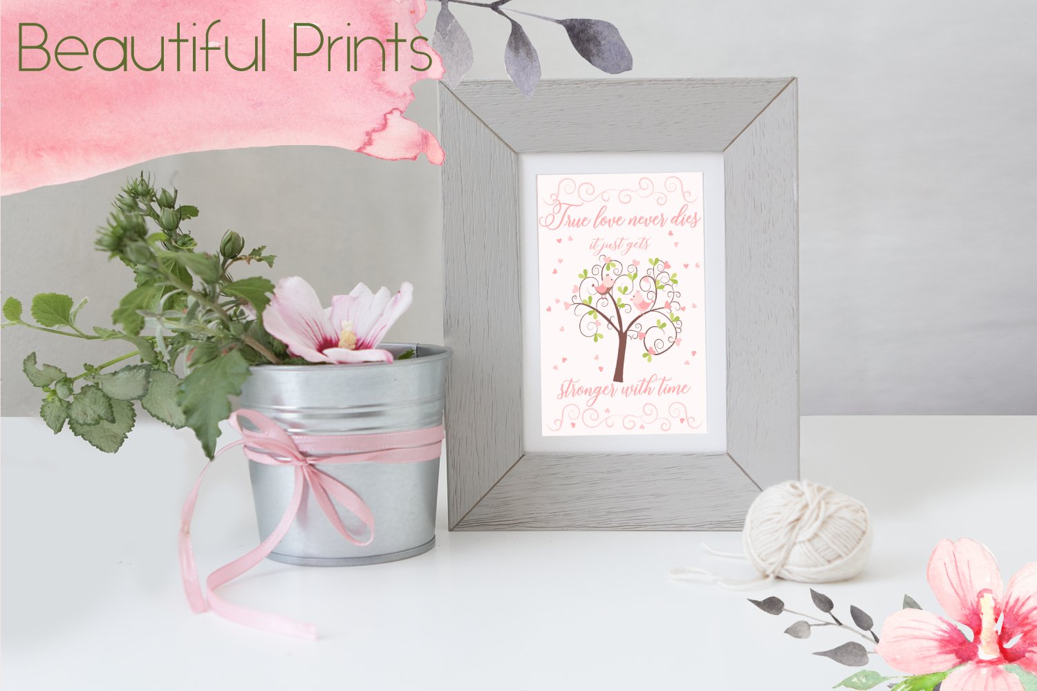 Valentine Love Birds (53510) | Illustrations | Design Bundles