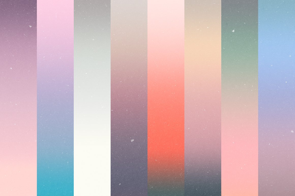 Faded - 8 Photoshop Gradients Pack