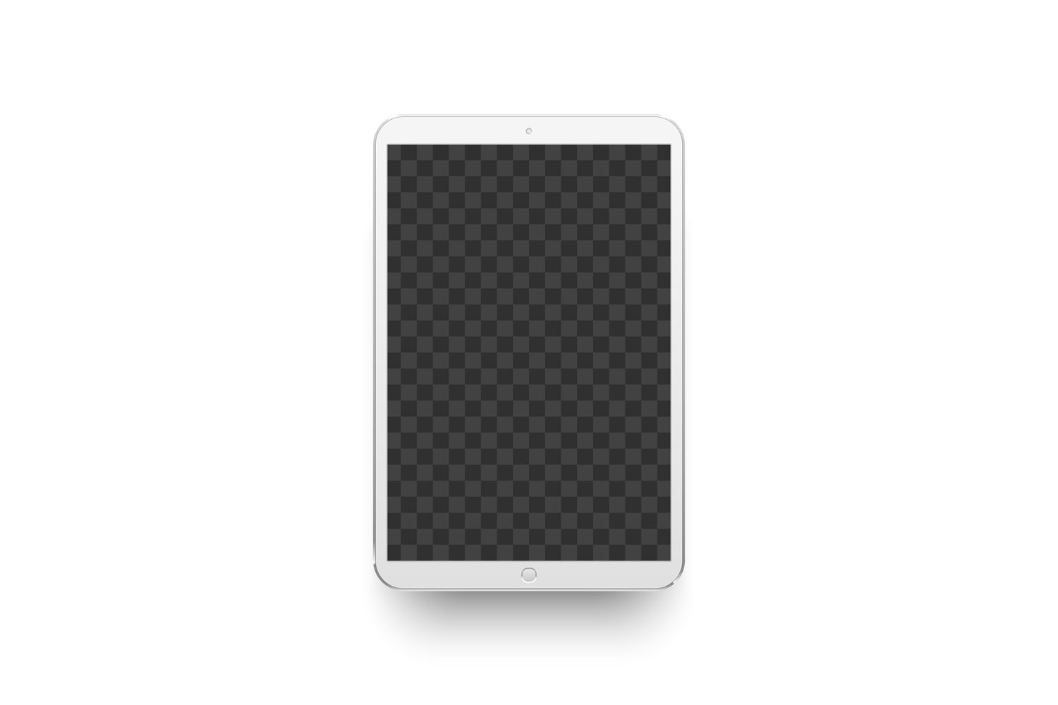 White tablet. Mockup electronics device vector illustration (988474 ...