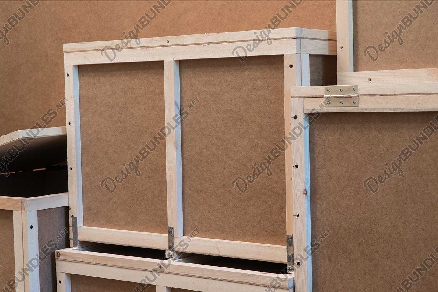 Wooden boxes for transportation (829637) | Industry | Design Bundles
