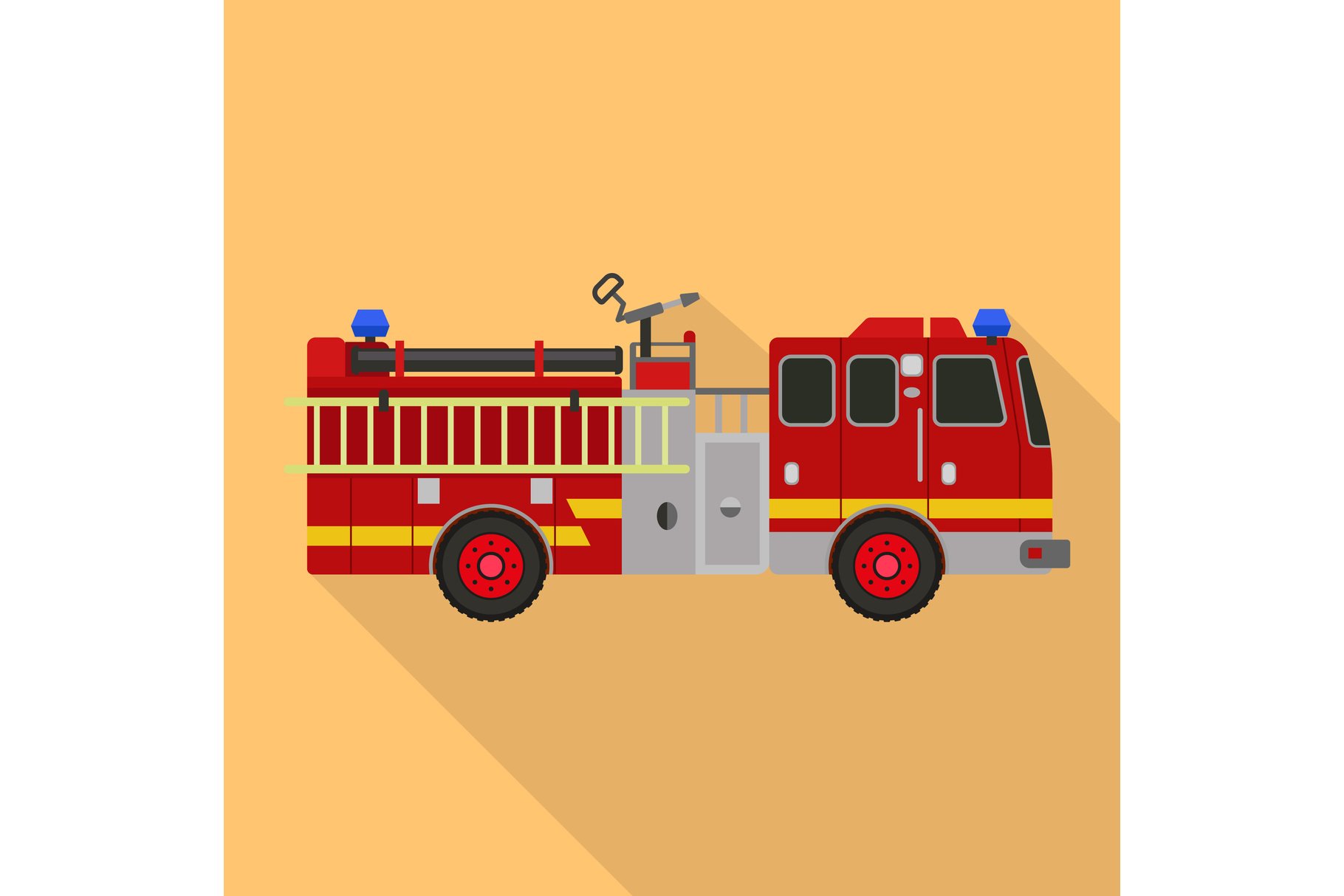 Fire Truck Symbol