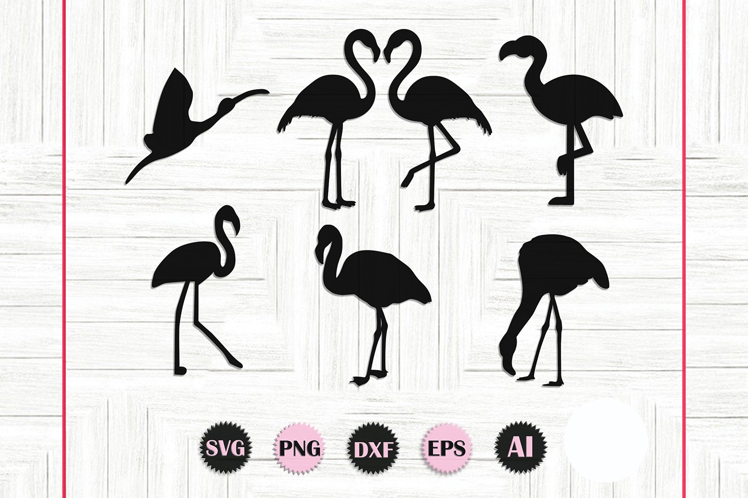 Flamingo SVG, Flamingos SVG For Cri cut, Flamingo SVG Bundle (1447860 ...