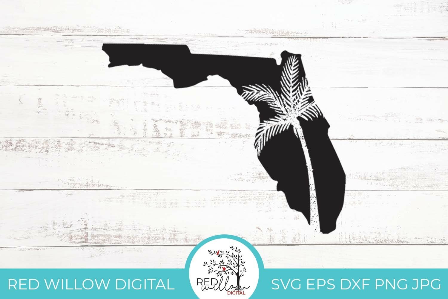 Florida Palm Tree SVG Cut File