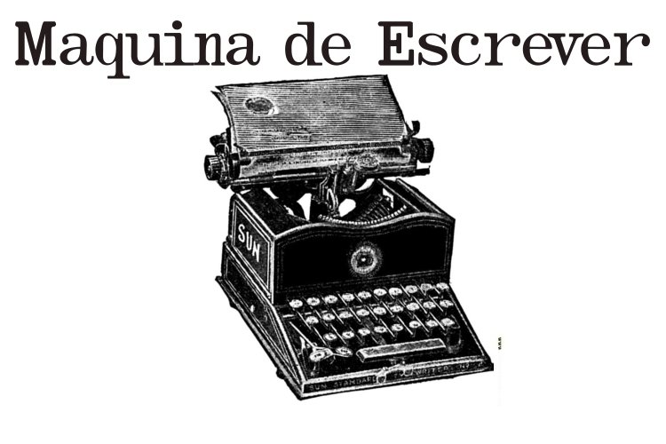 first typewriter font