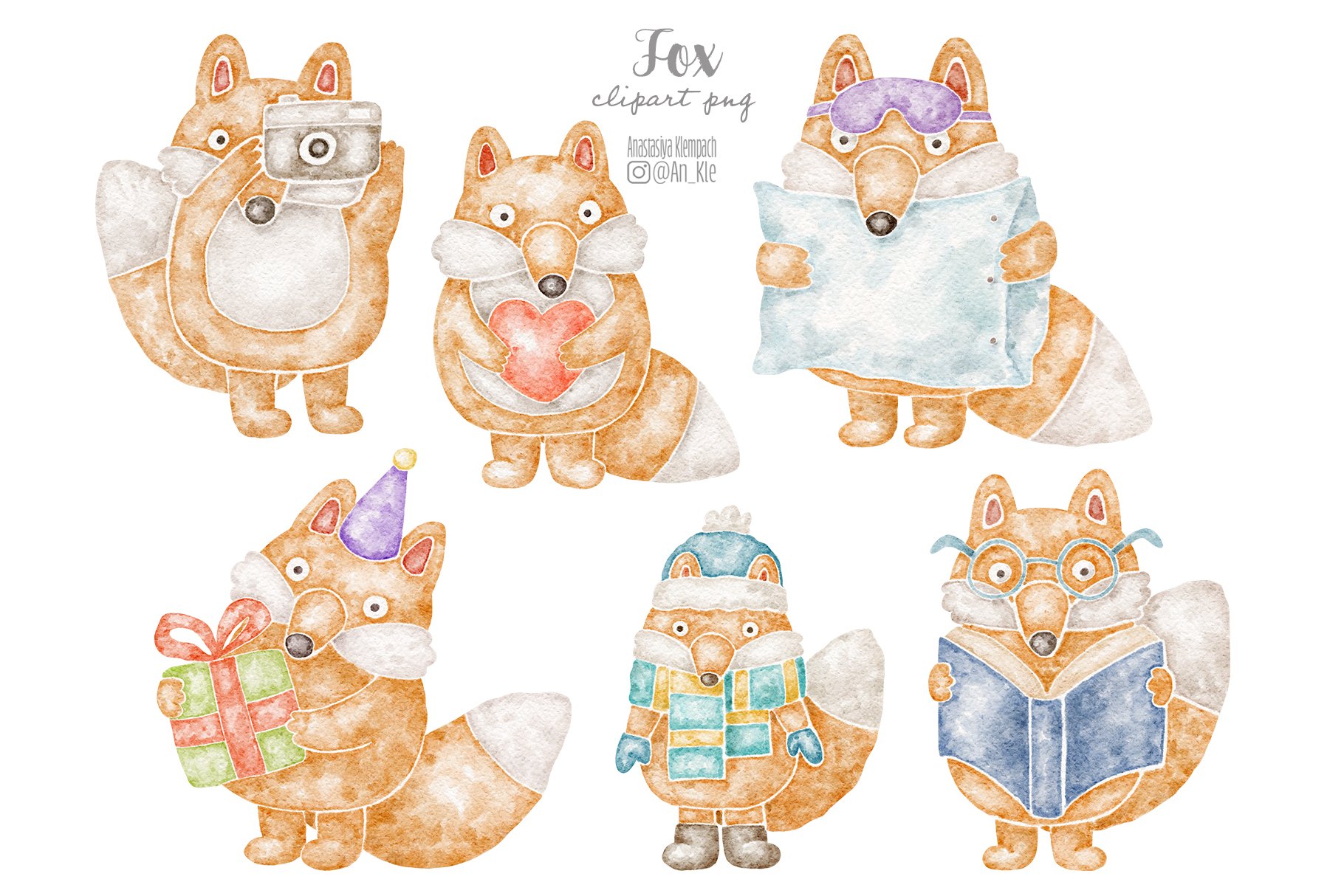 Clipart Fox Cartoon Characters