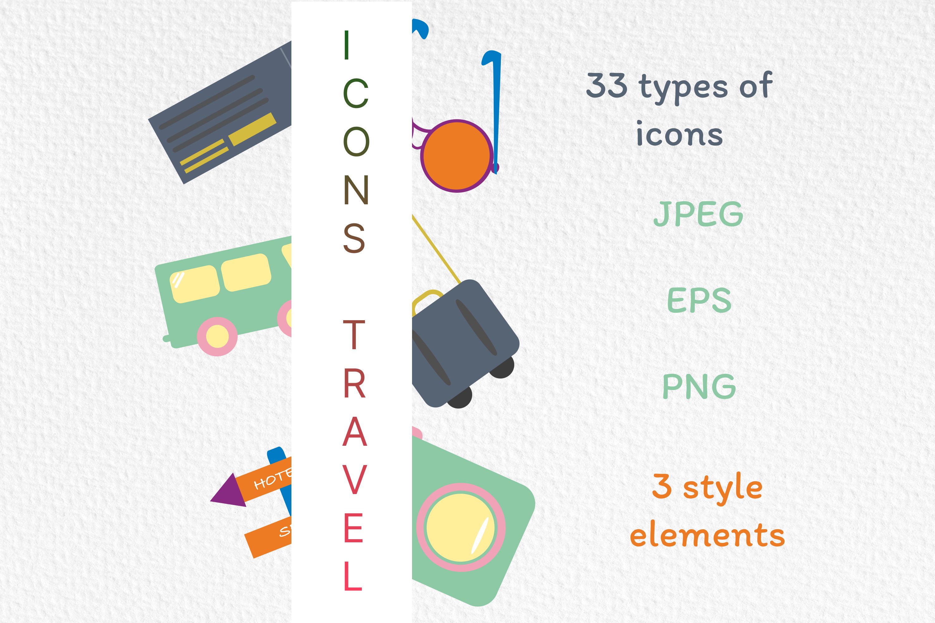 Travel Vector Circle Frame
