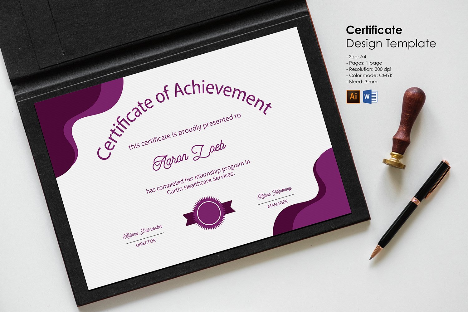Certificate Template Ai