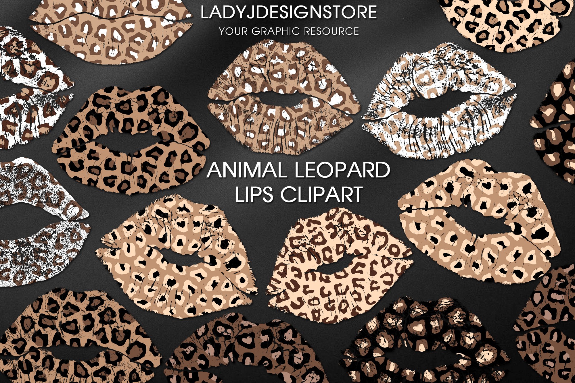 Zebra Print Clip Art