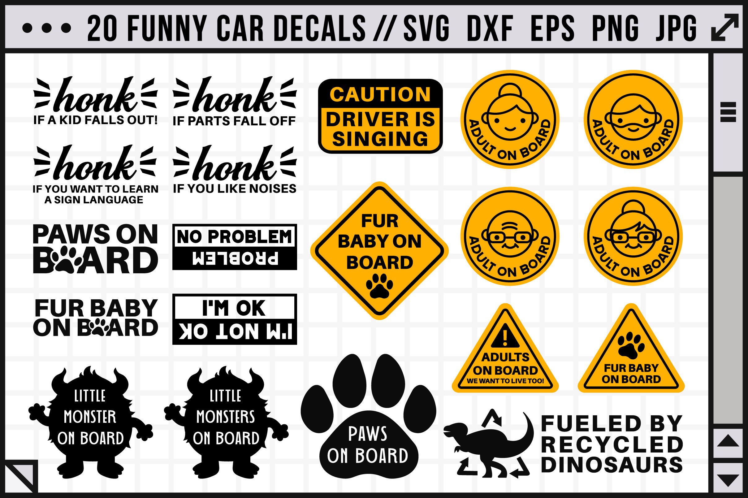 Funny Car Decals SVG Cricut Vectorency Ubicaciondepersonas cdmx gob mx Funny Car Decals SVG Cricut Vectorency Ubicaciondepersonas cdmx gob mx