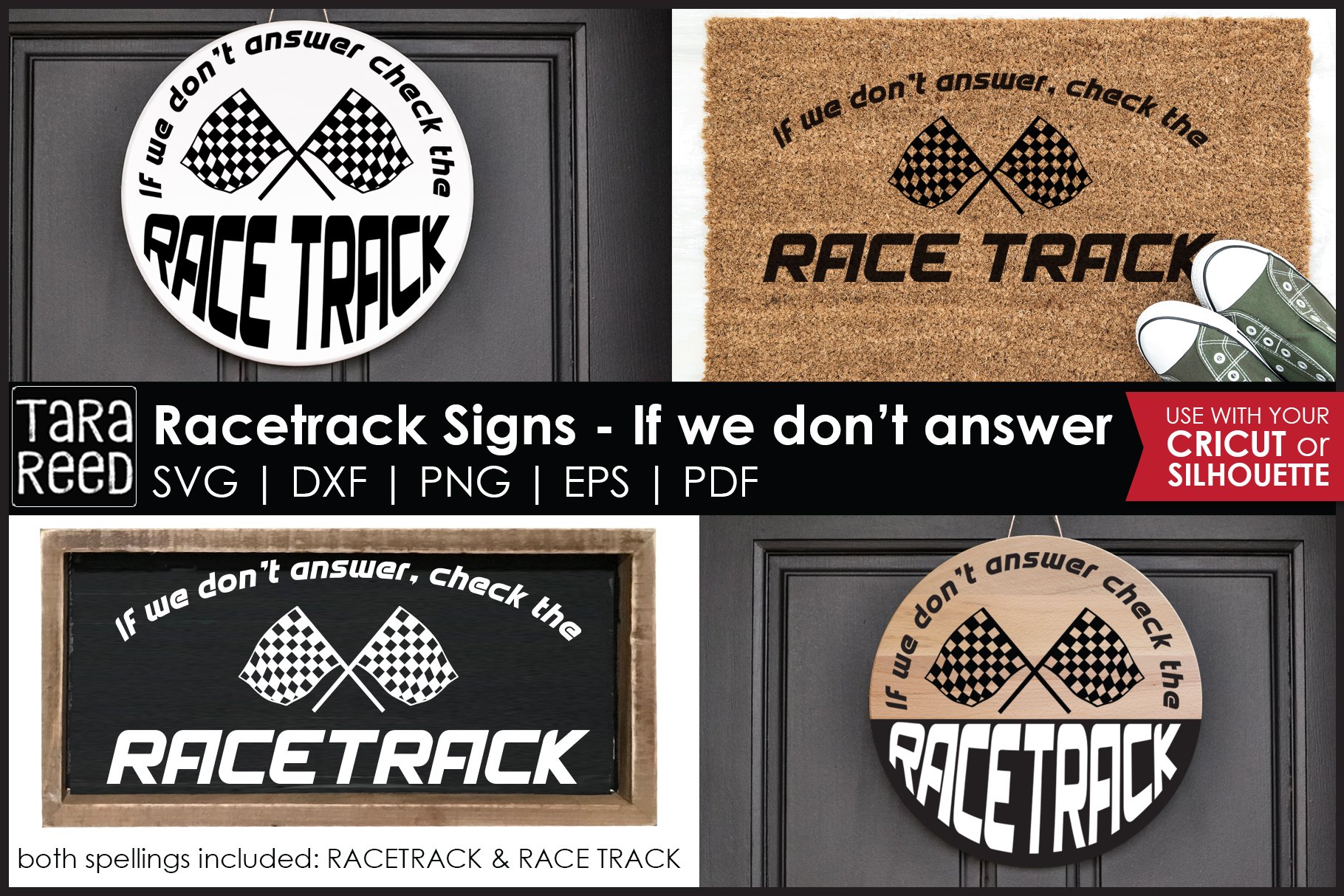 Round Racetrack Clipart
