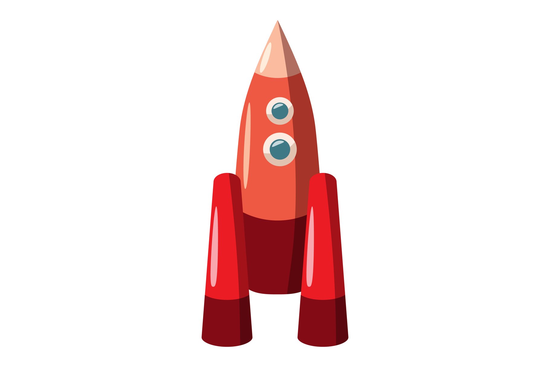 Red Rocket Icon
