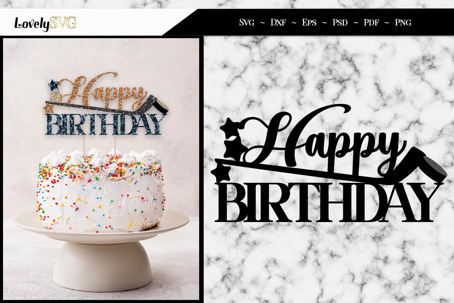 Embellishments Paper, Party & Kids Birthday Party svg dxf eps png jpg ...