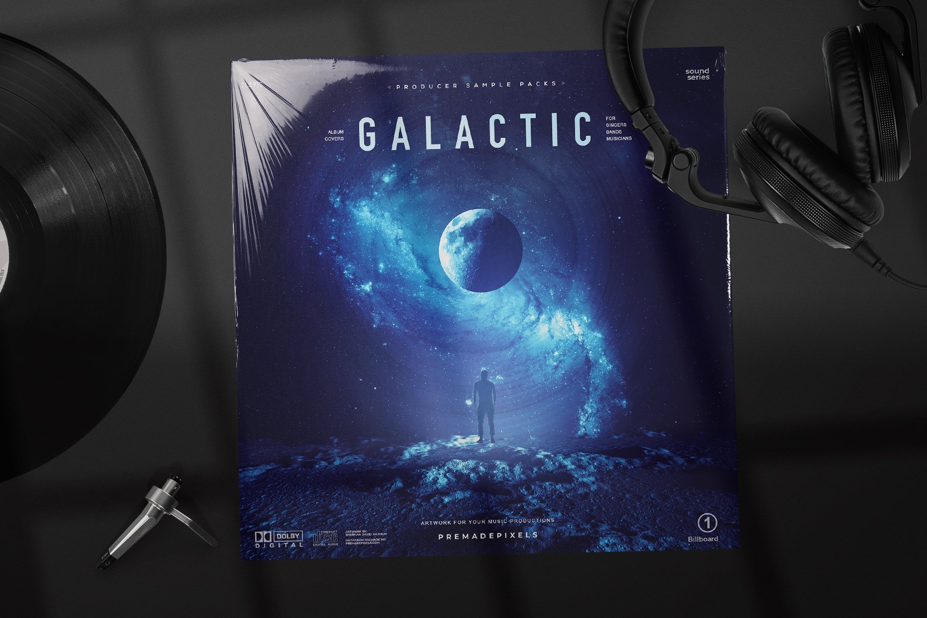 Galactic Album Cover Art (1450263) | Customizable Templates | Design ...
