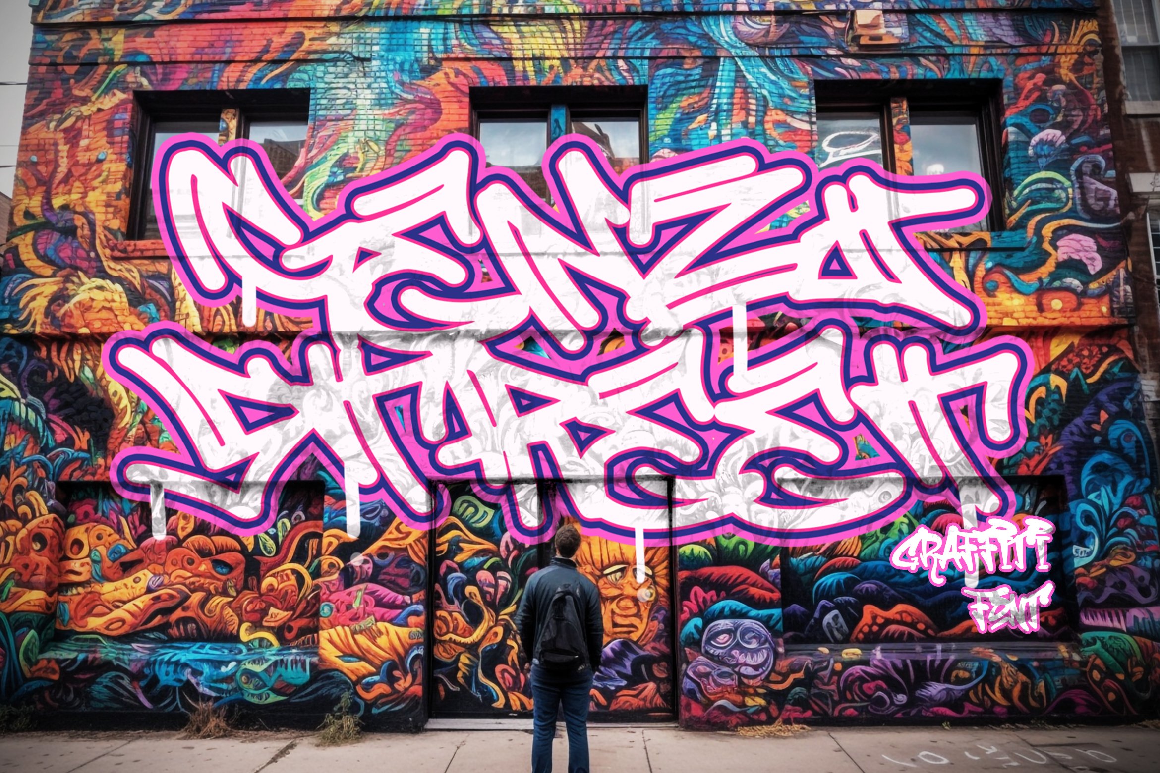 Awesome Graffiti Alphabet Fonts