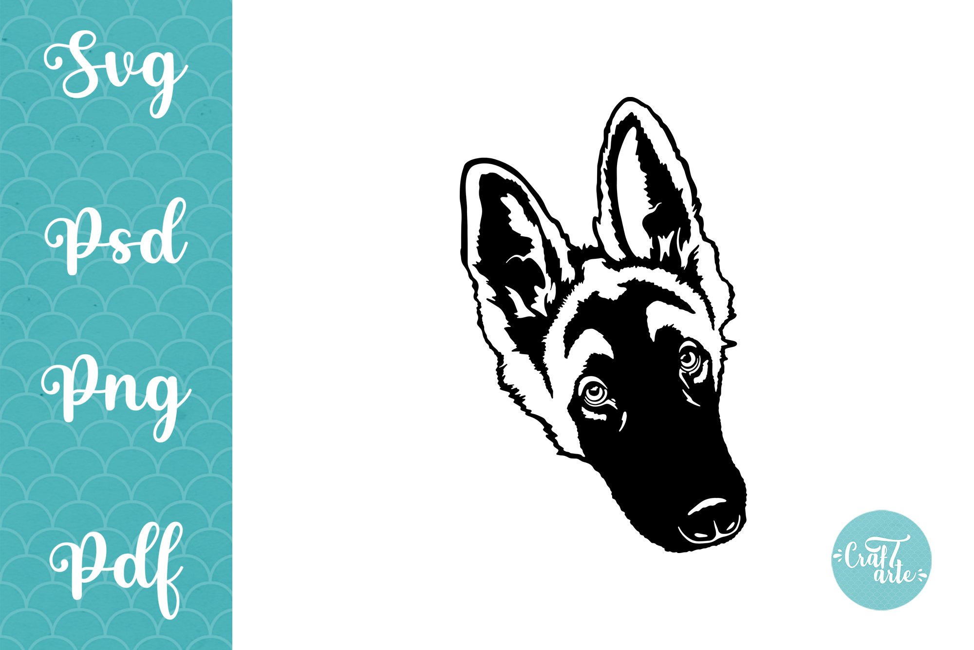 Stencils Crafts Templates Scrapbooking German Shepherd Dog STENCILS