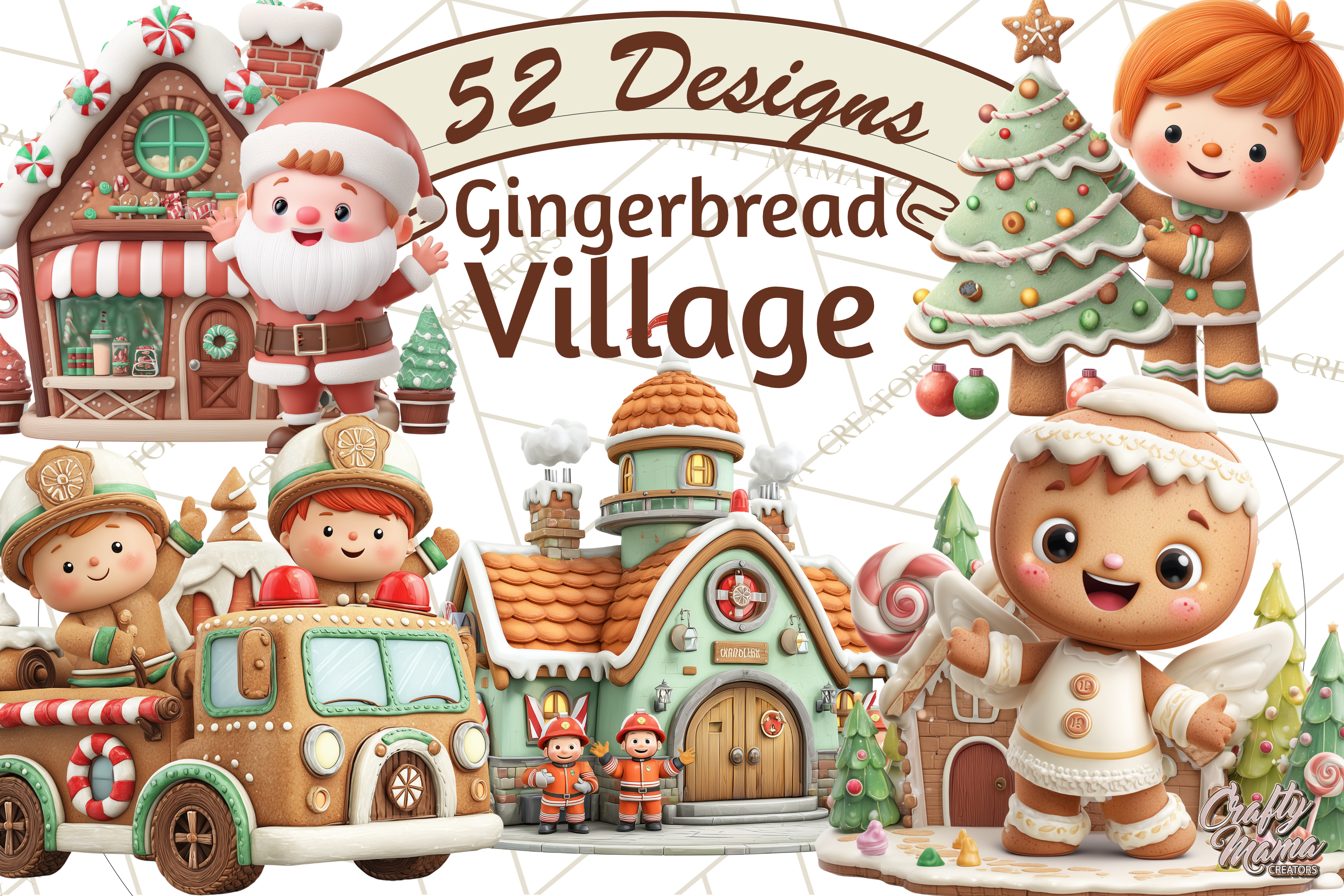 Candyland Gingerbread Man Template