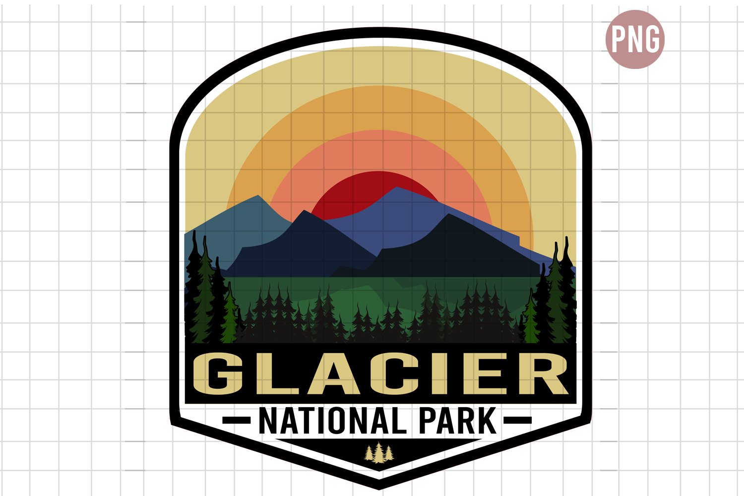 Glacier National Park Logo