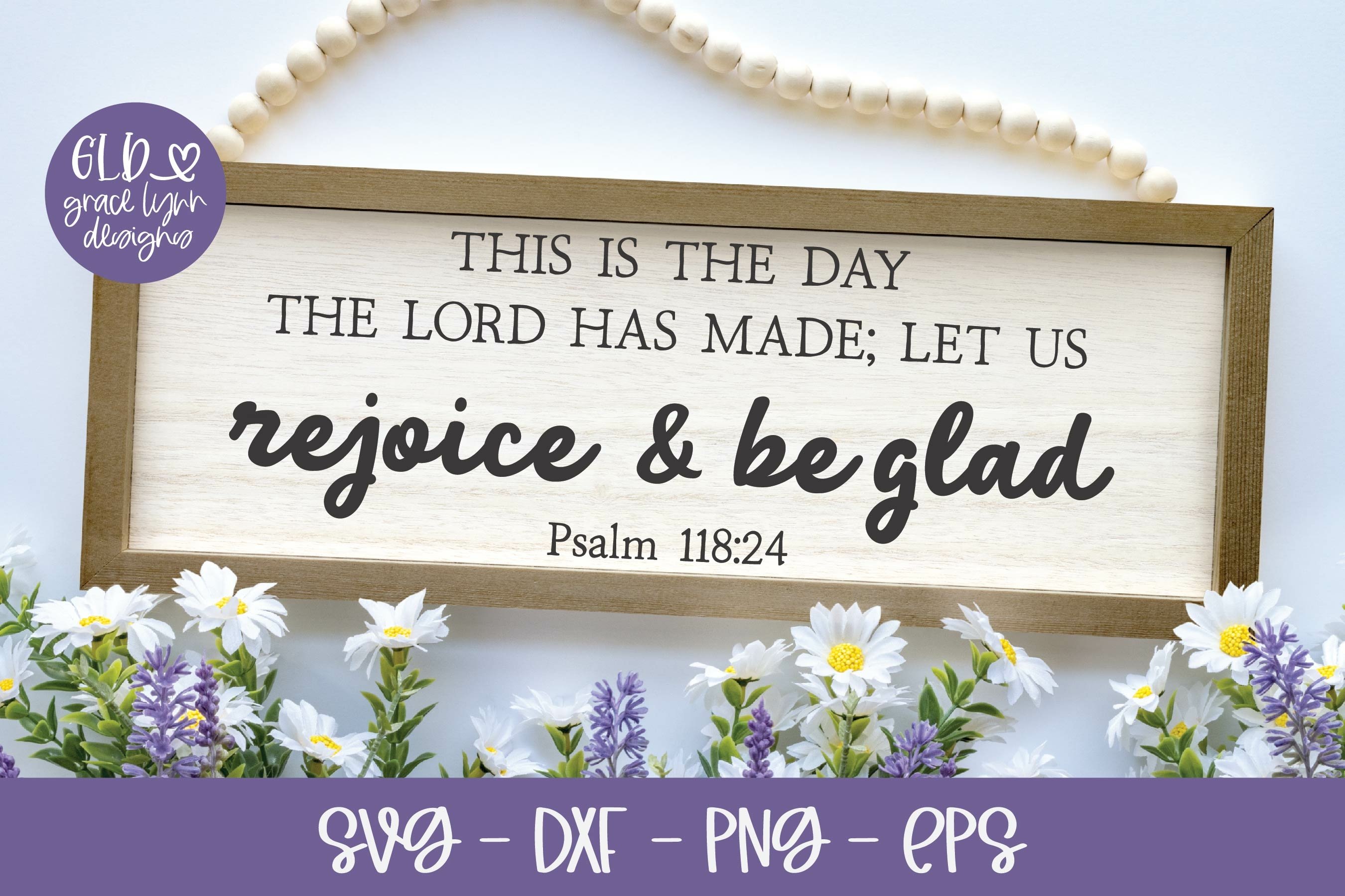 Psalm 118 24 Embroidery