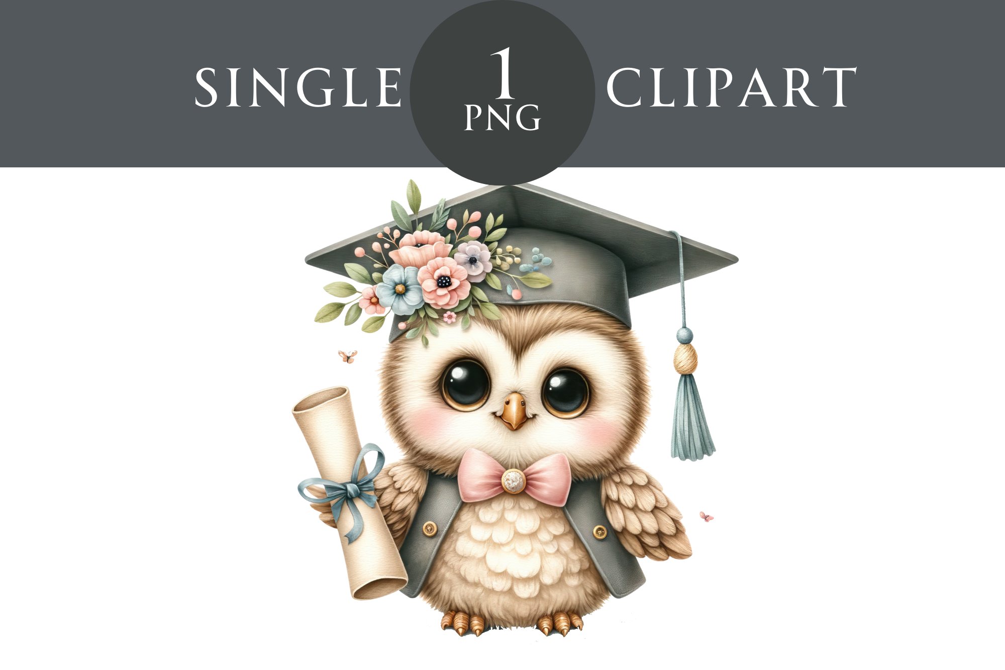 Cute Owl Clip Art Graduating Graduation Owl Stock Illustrations