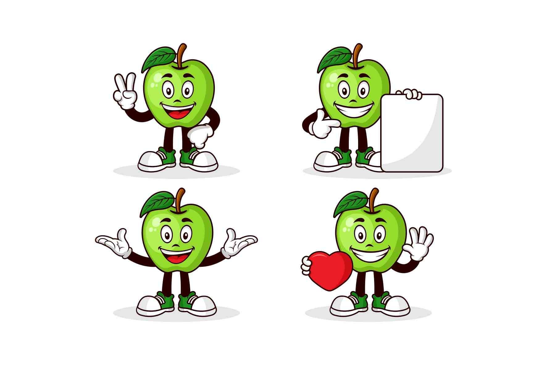 Apple Fruit Animation