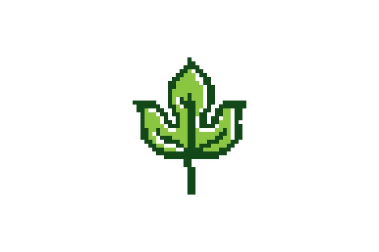 Green Pixel Art