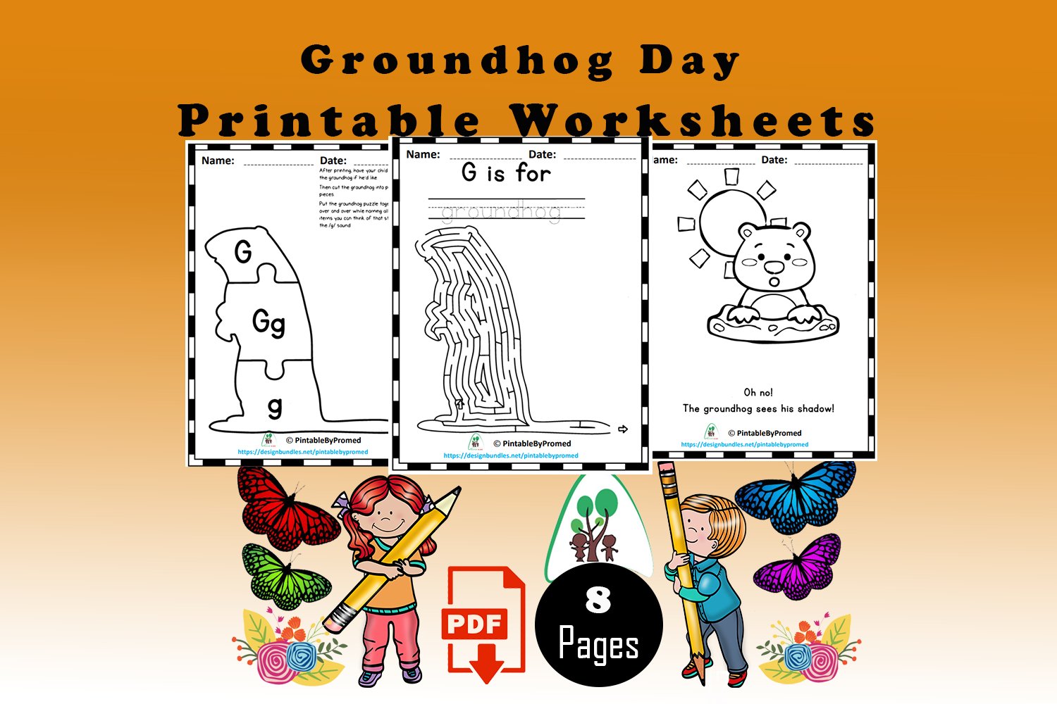 Ground Hog Day Worksheet
