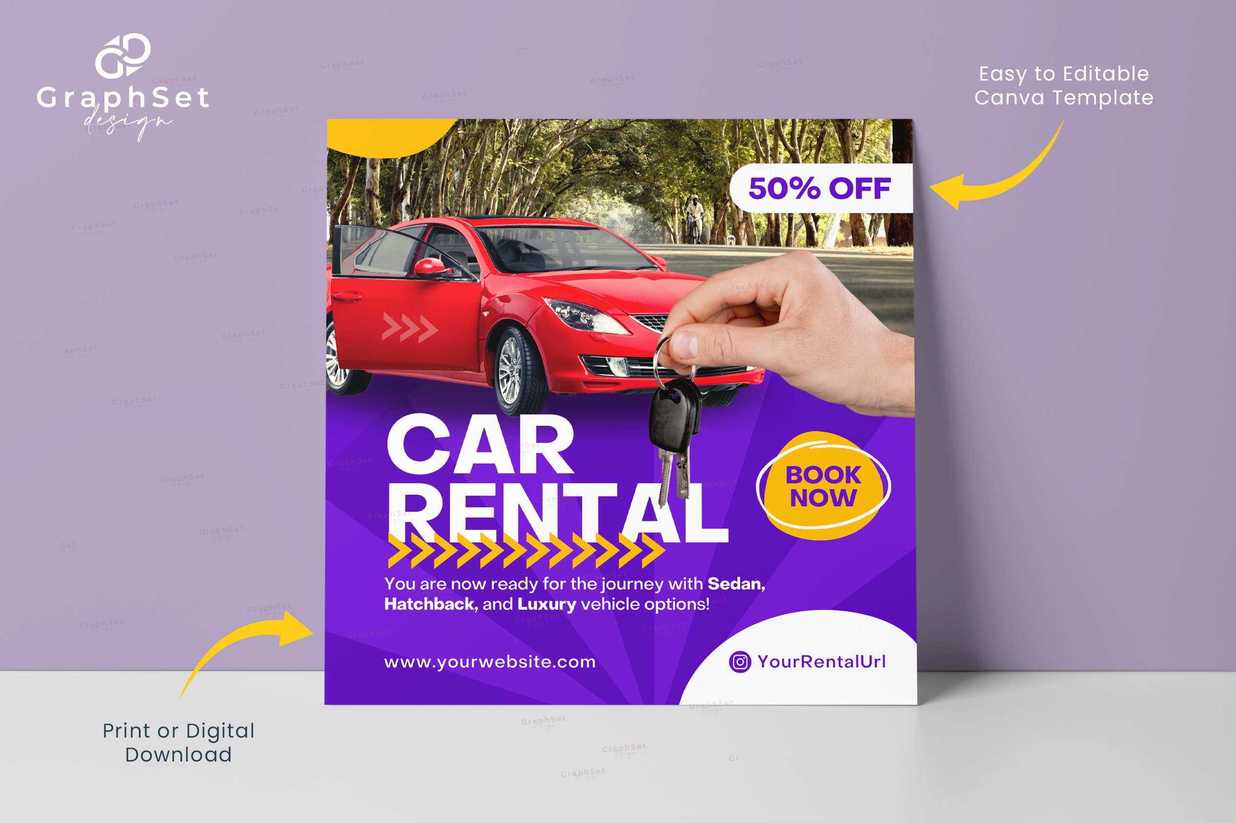 Car Poster Design Canva