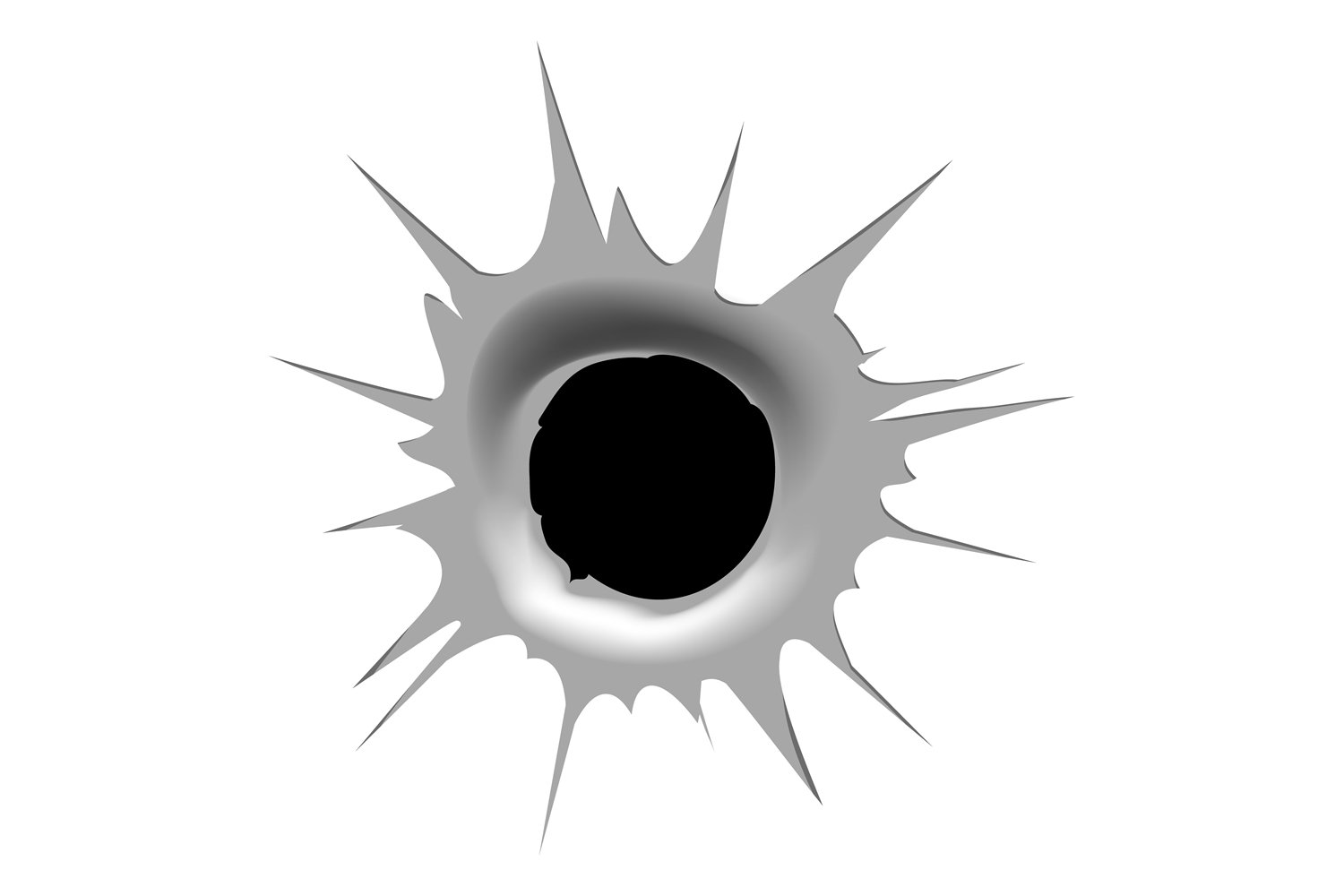 Gunshot Clip Art Paper