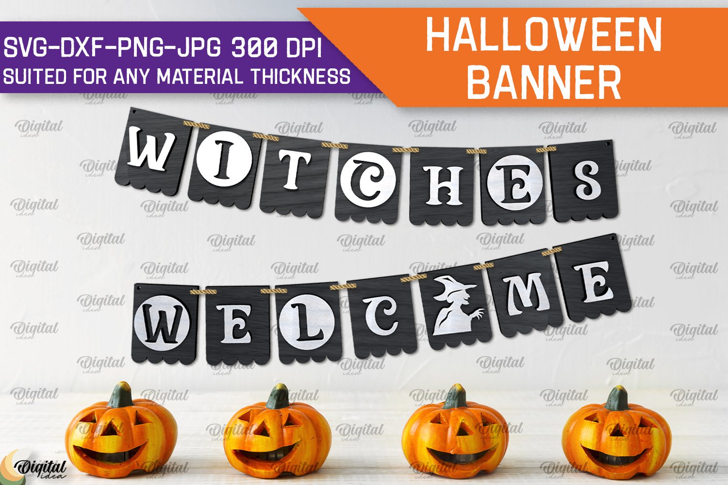 Happy Halloween Printable Banner