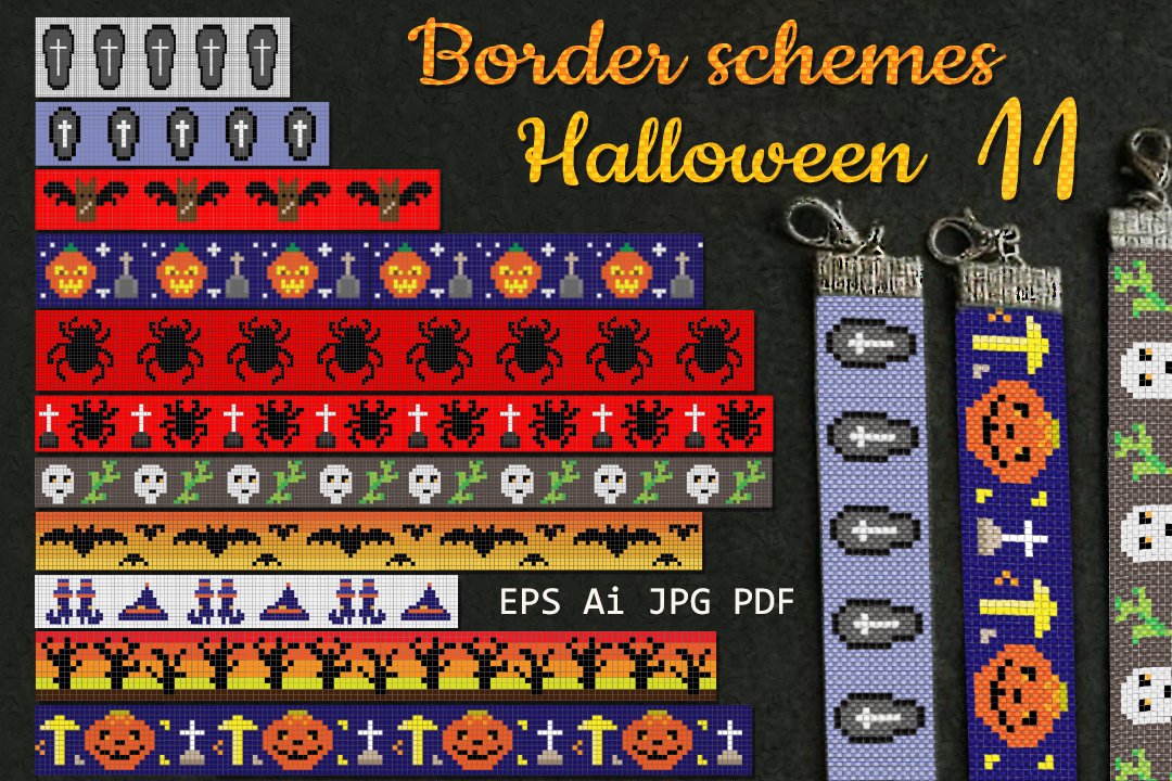 Simple Halloween Borders