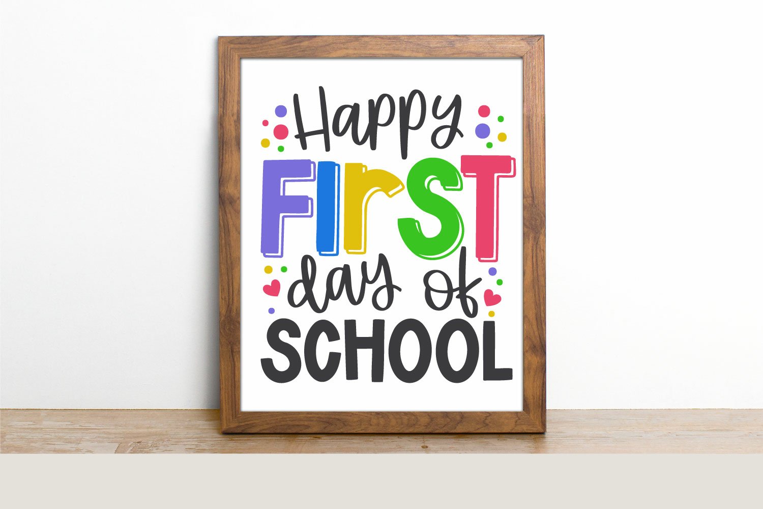 Happy First Day Of School