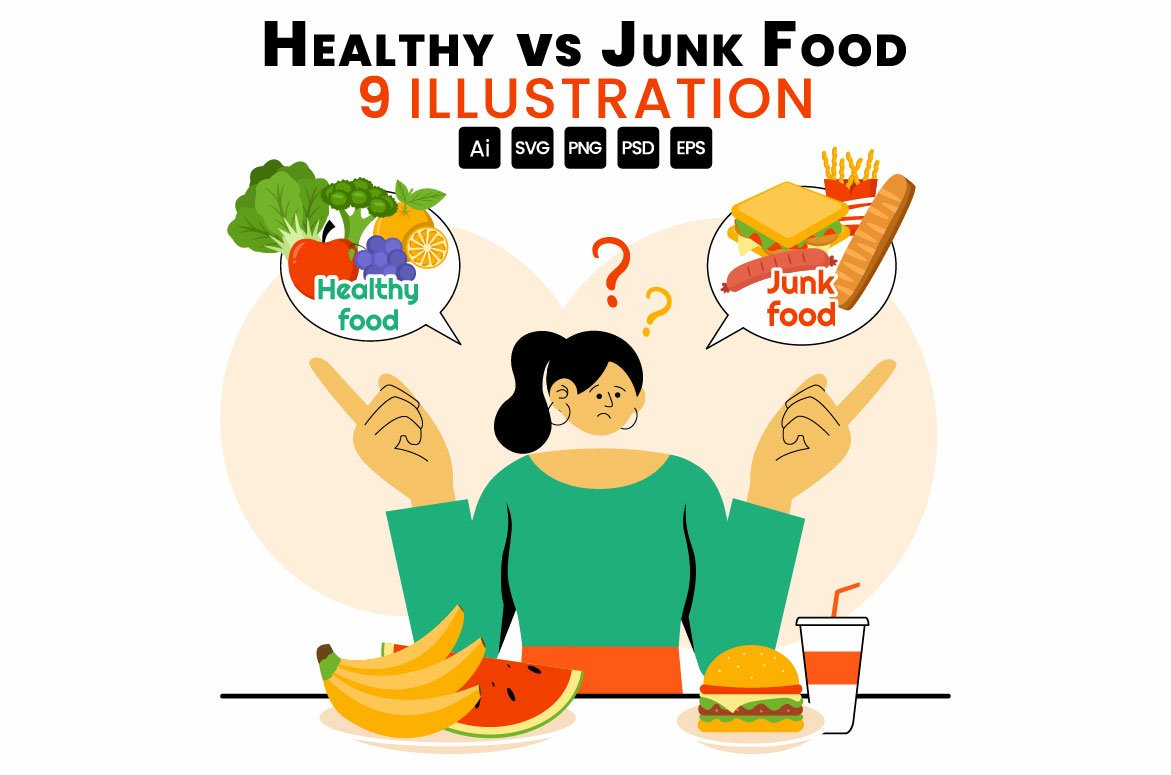 Healthy Food Vs Junk Food How To Make The Right Choices