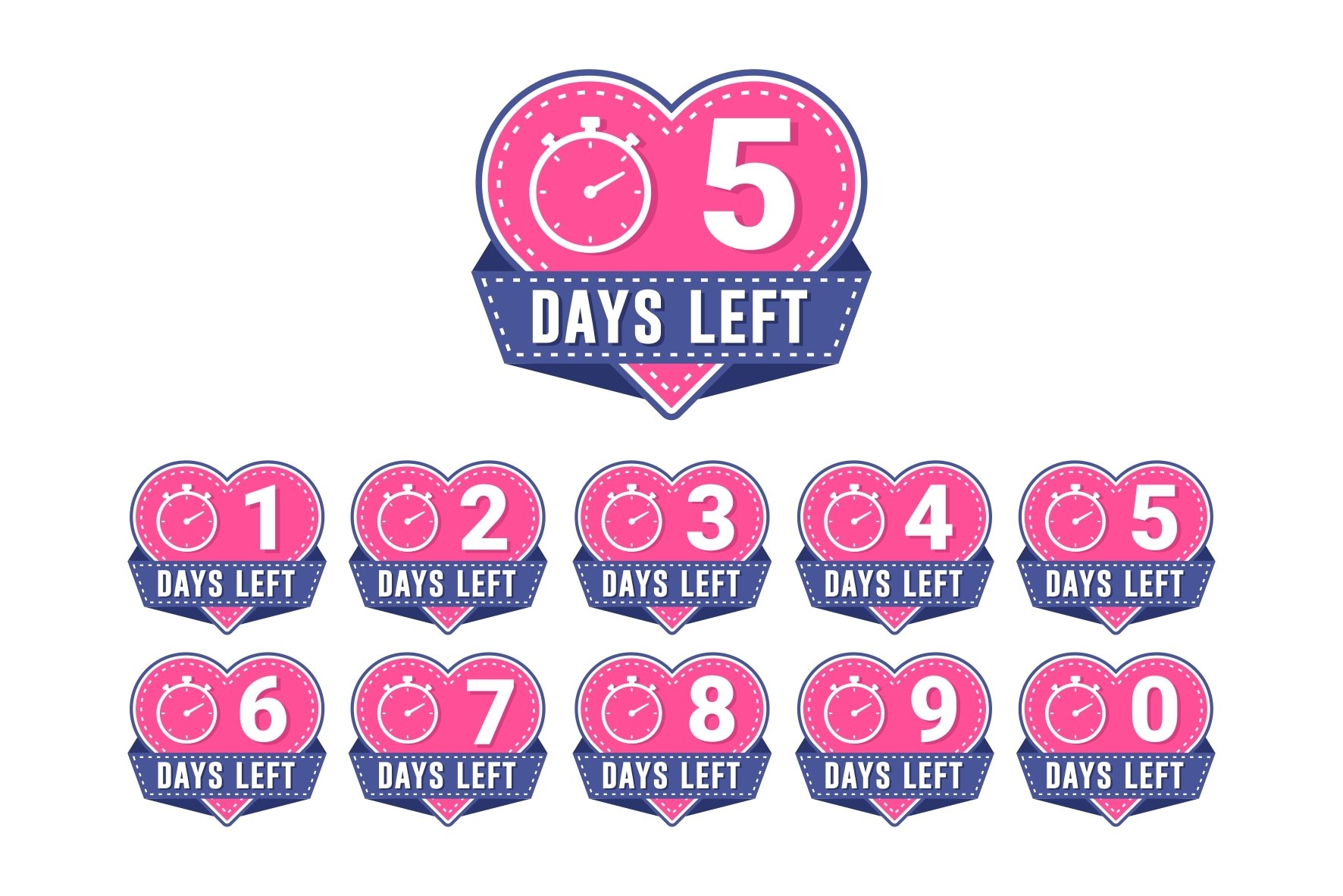 5 Days Left Countdown