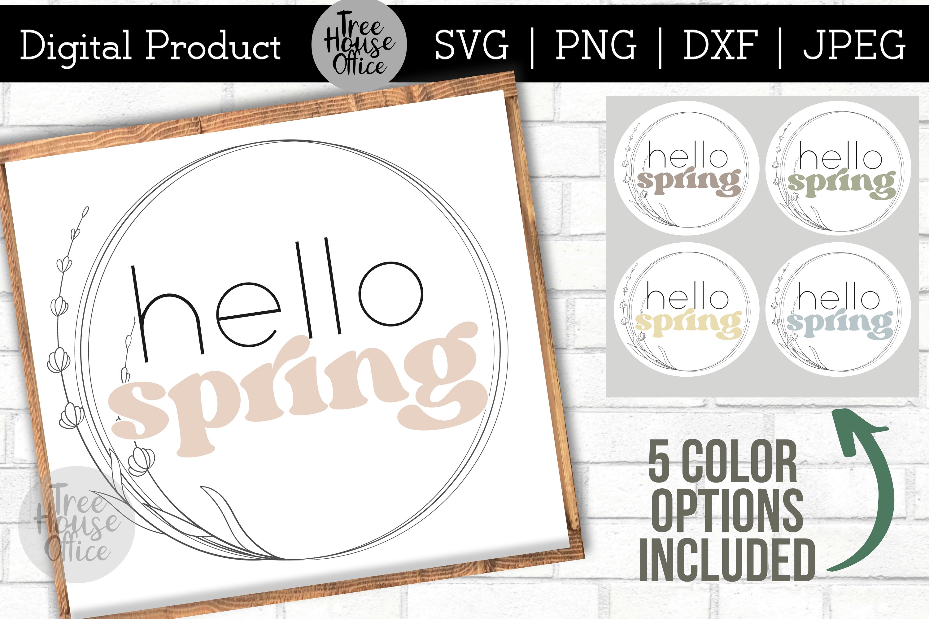 Hello Spring SVG, Spring Quote Cut Files, Welcome Spring svg