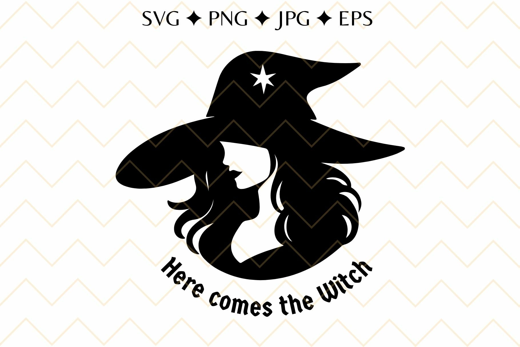 Witch Profile Silhouette