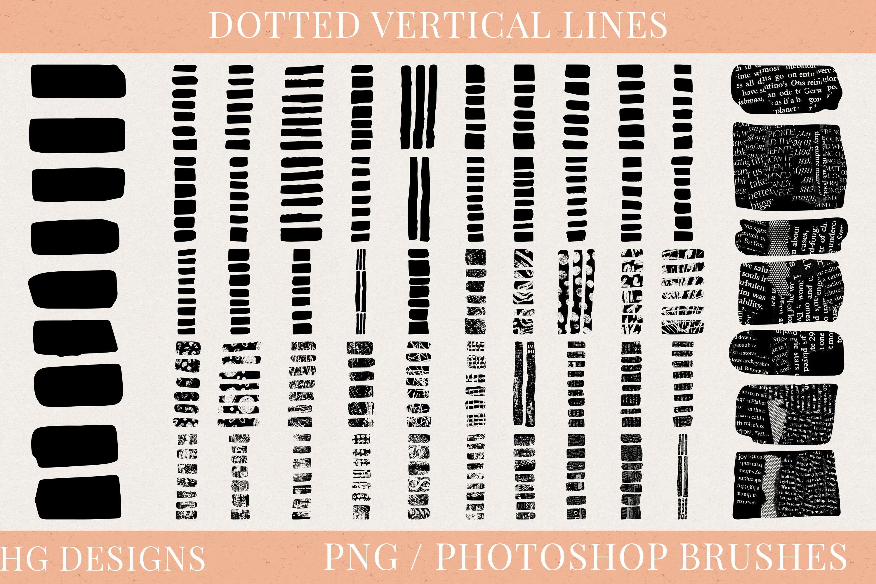 Vertical Dotted Line