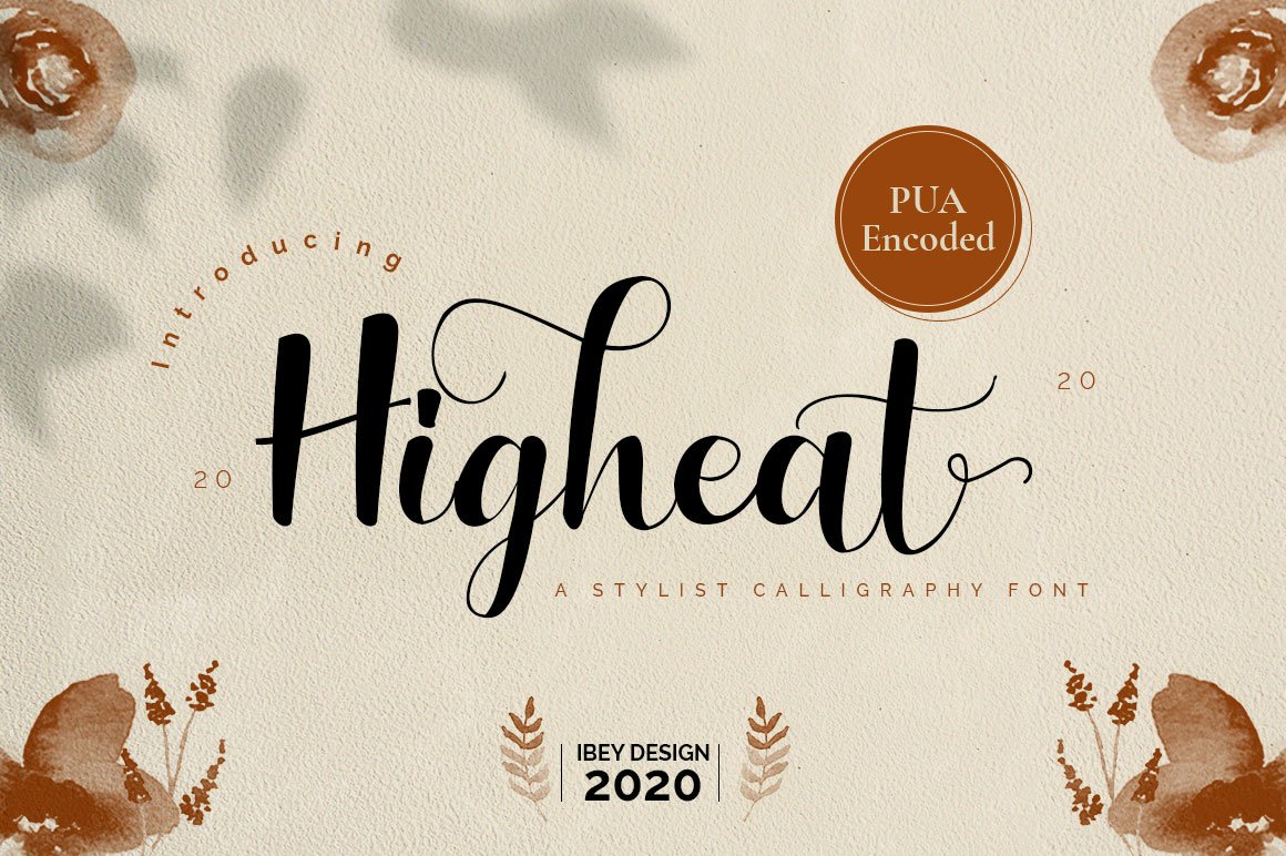 Modern Calligraphy Fonts