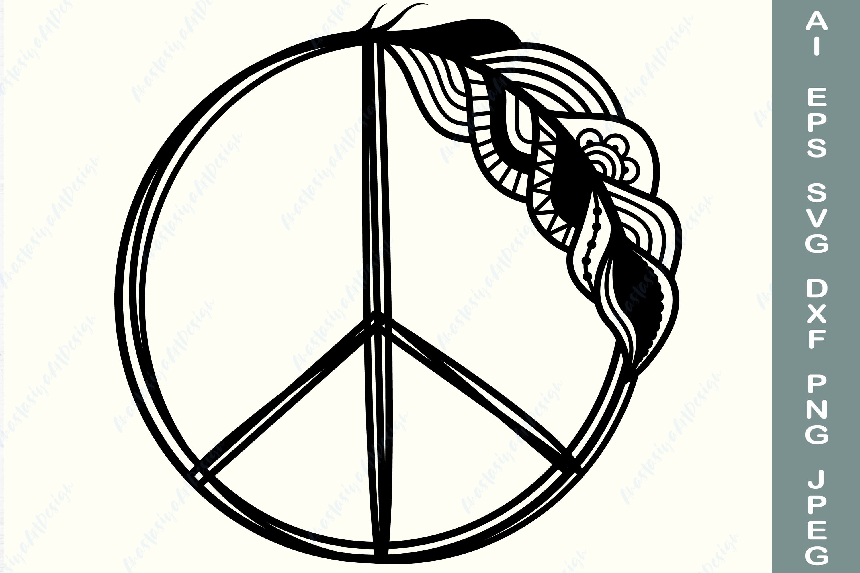 Peace Sign Symbol Font