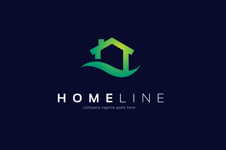 Residentia home logo design template (1806518) | Logos | Design Bundles
