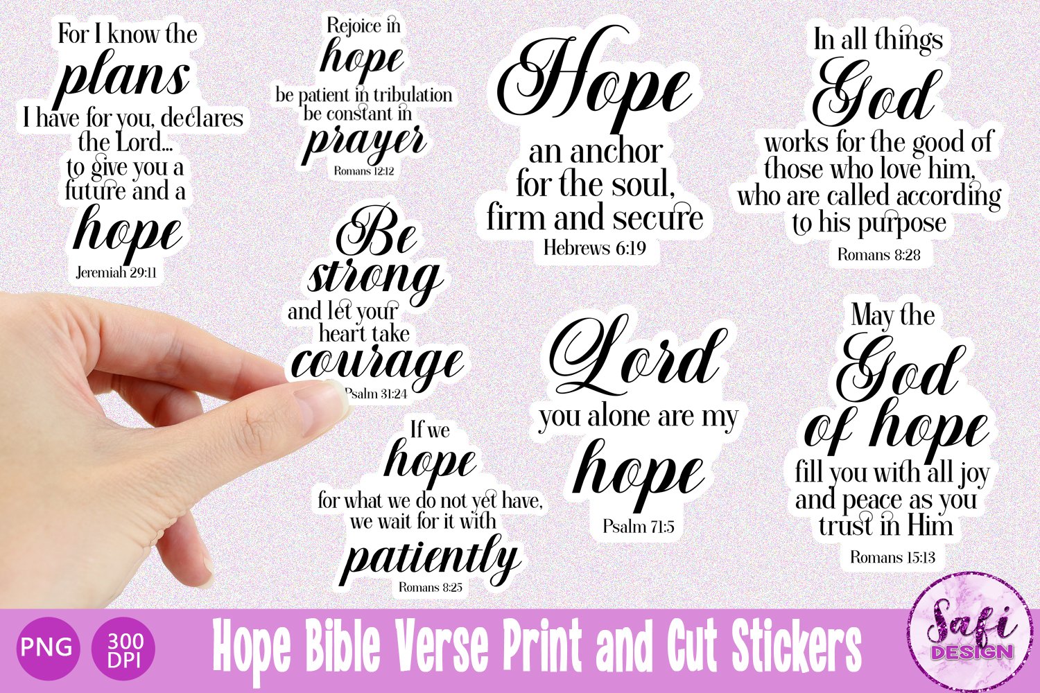 Scripture On Hope And Joy Clipart