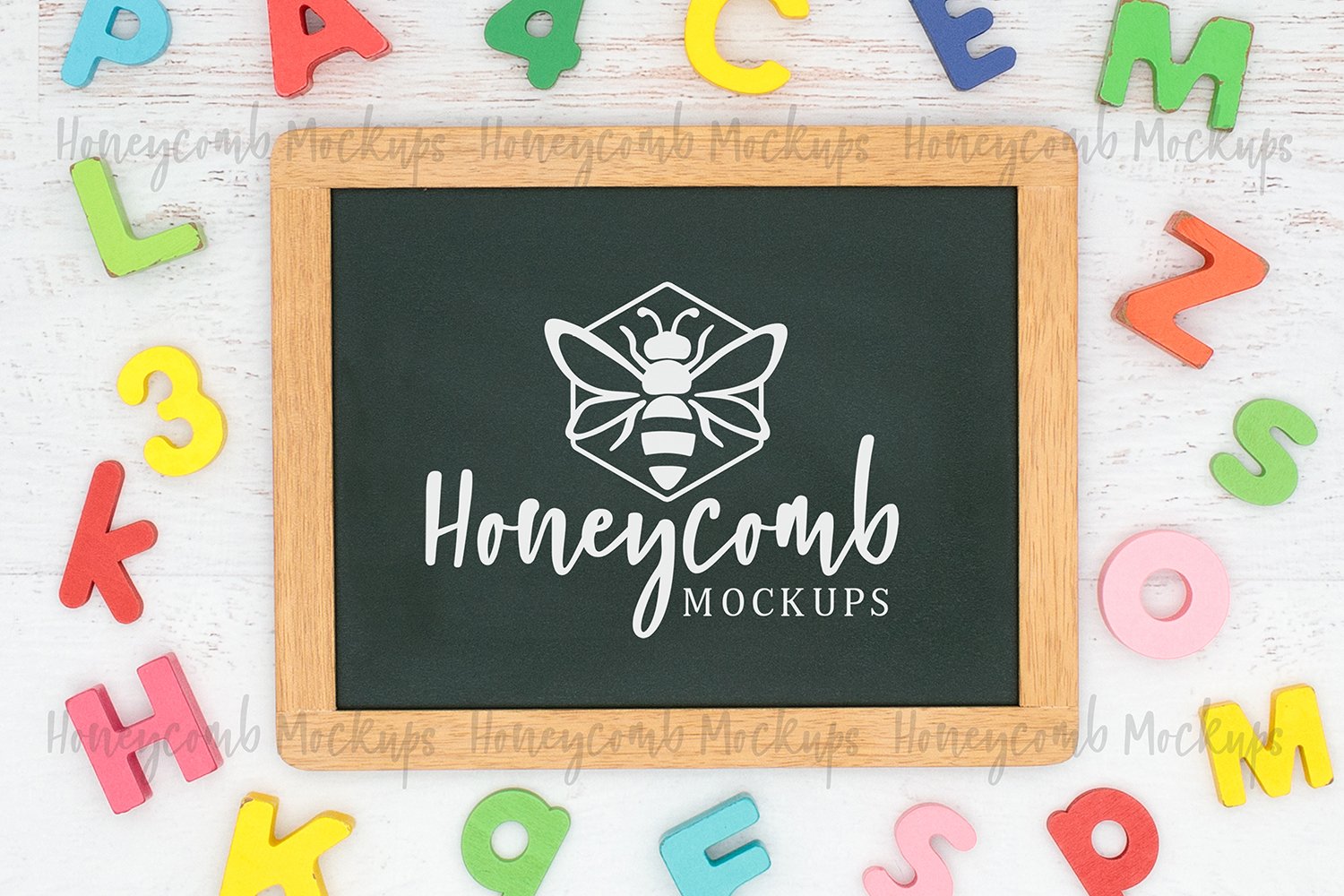 Blank Chalkboard Mockup, Sign Mockup, ABC's signmockup (2079376 ...