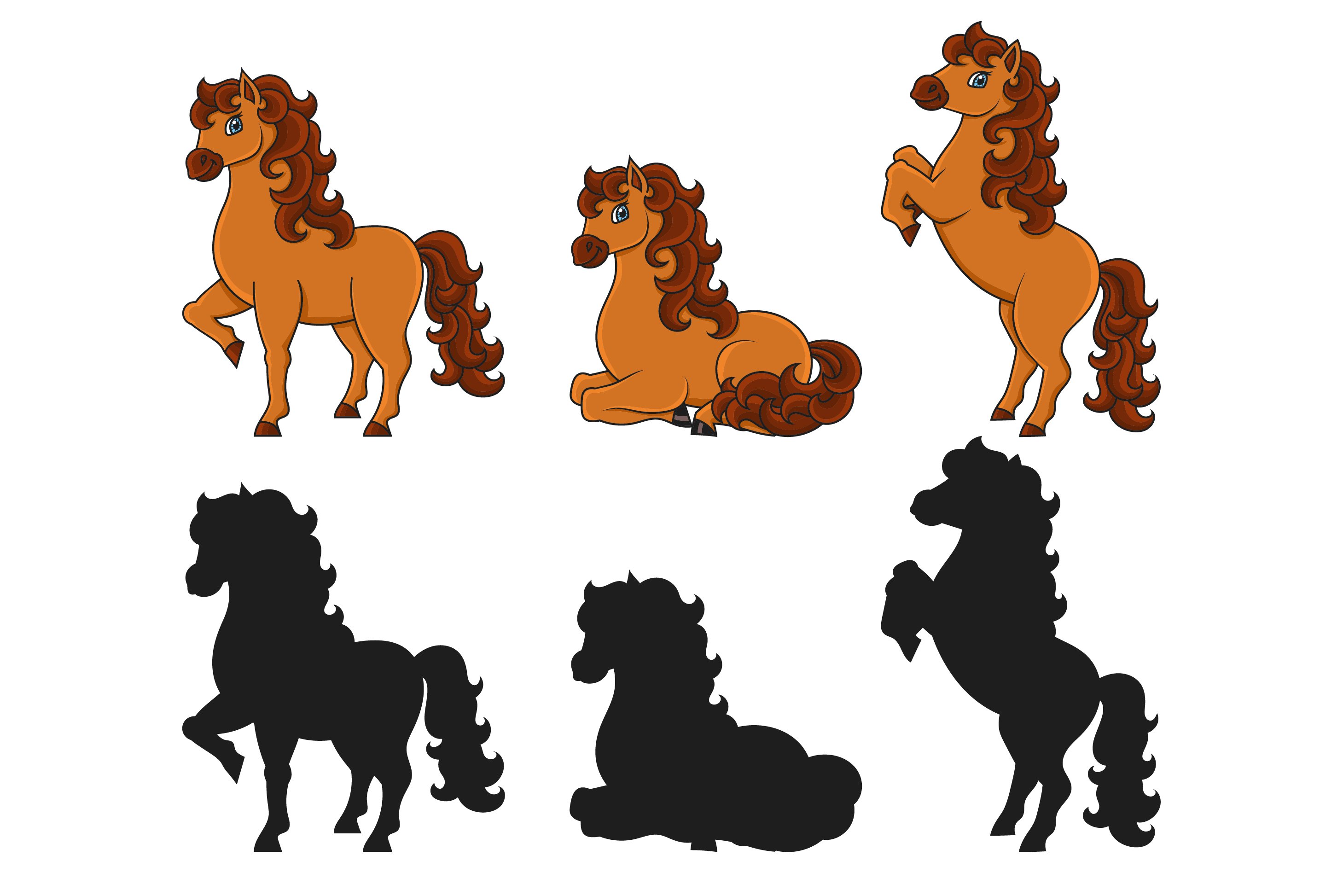 Horse Cartoon Characters