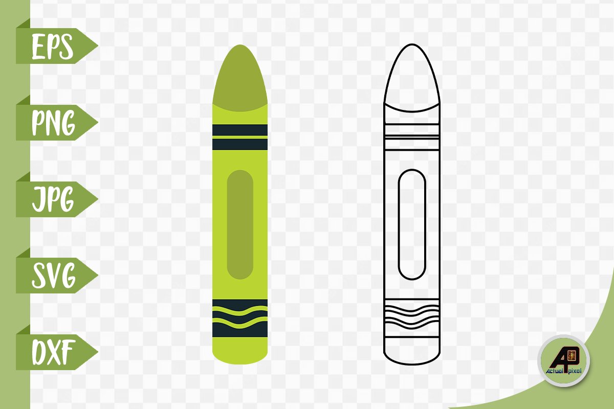 Crayon Outline