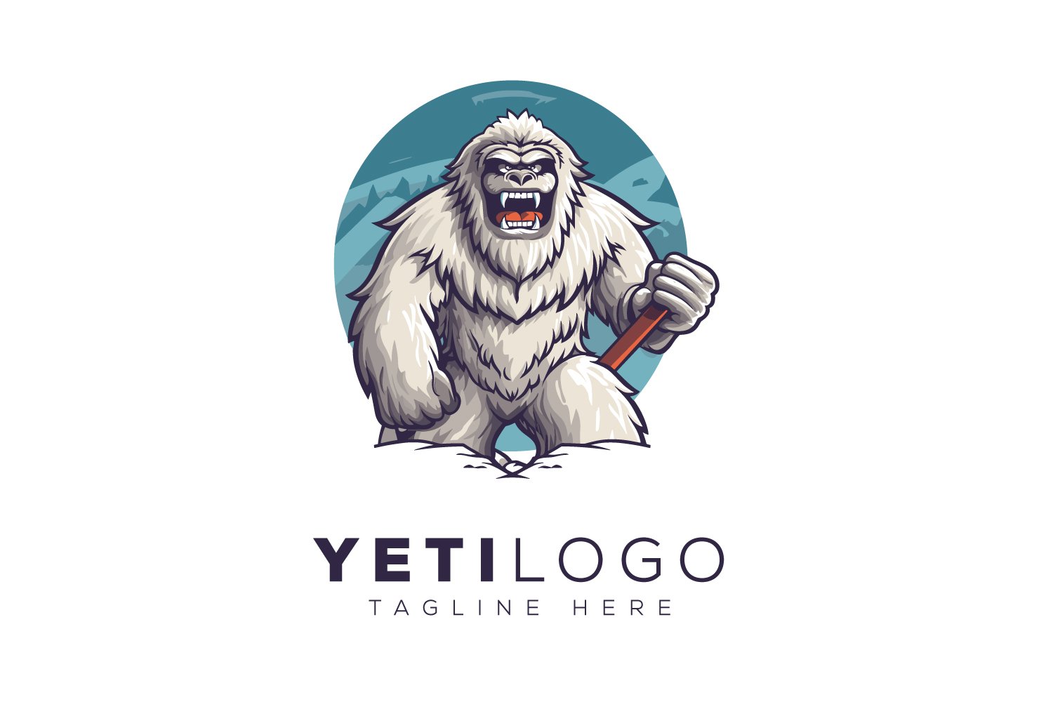 Yeti Logo Vector