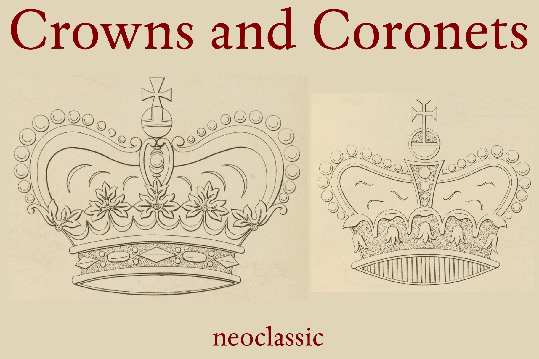 Crowns And Coronets Wallpaper