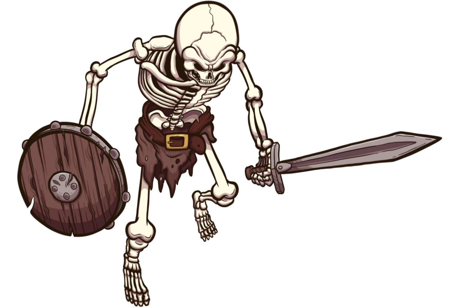 Cartoon Skeleton