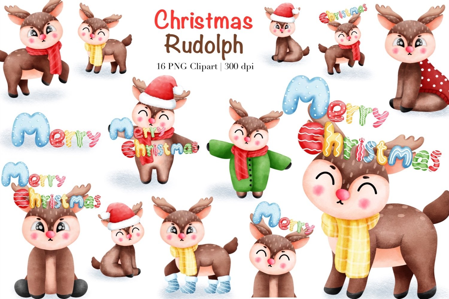 Rudolph Clipart