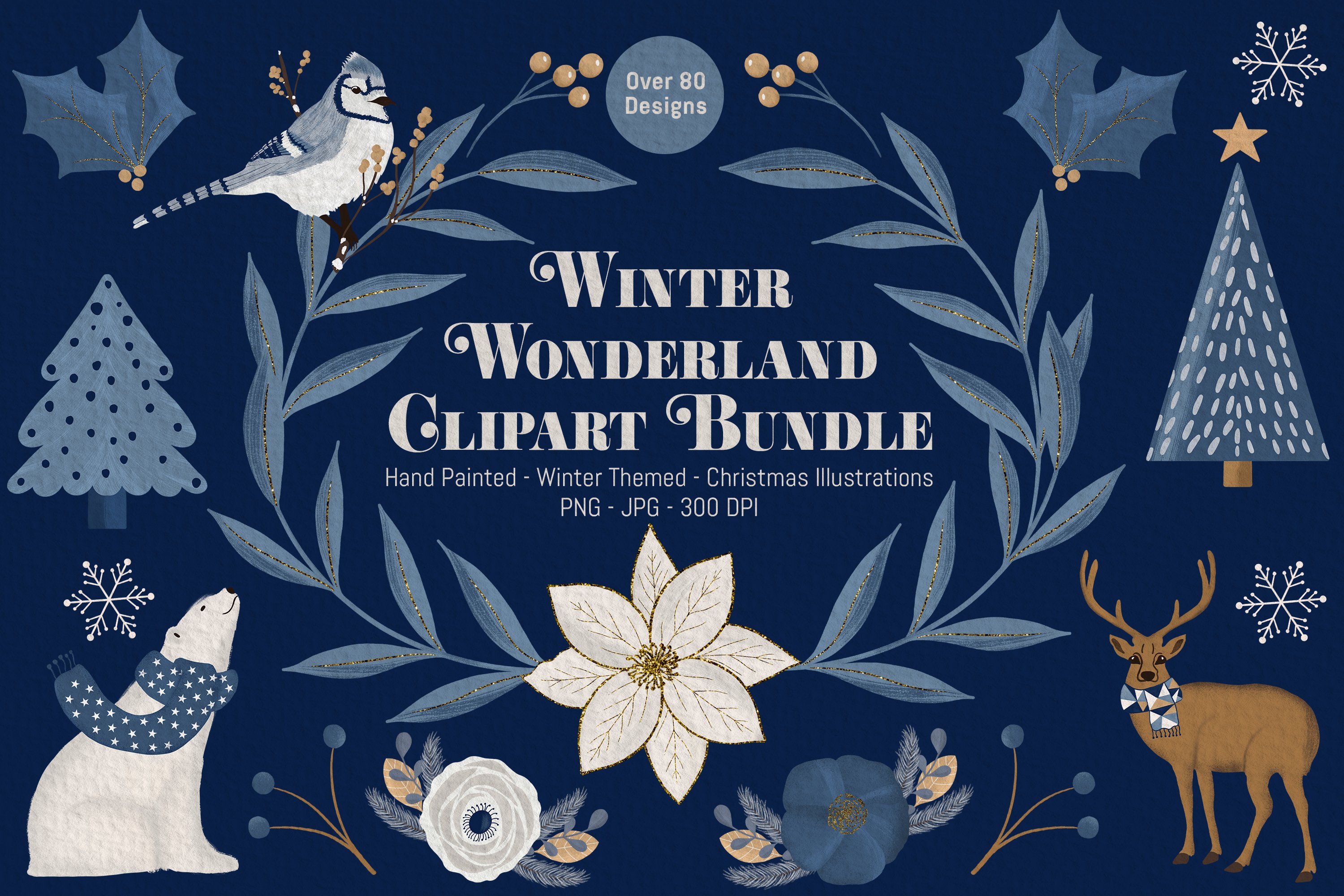 Winter Wonderland Christmas Clip Art
