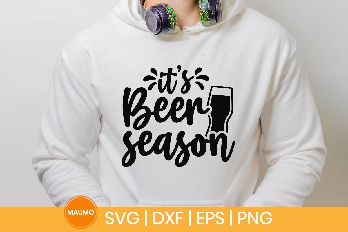 It's beer season svg quote (2163160) | SVGs | Design Bundles
